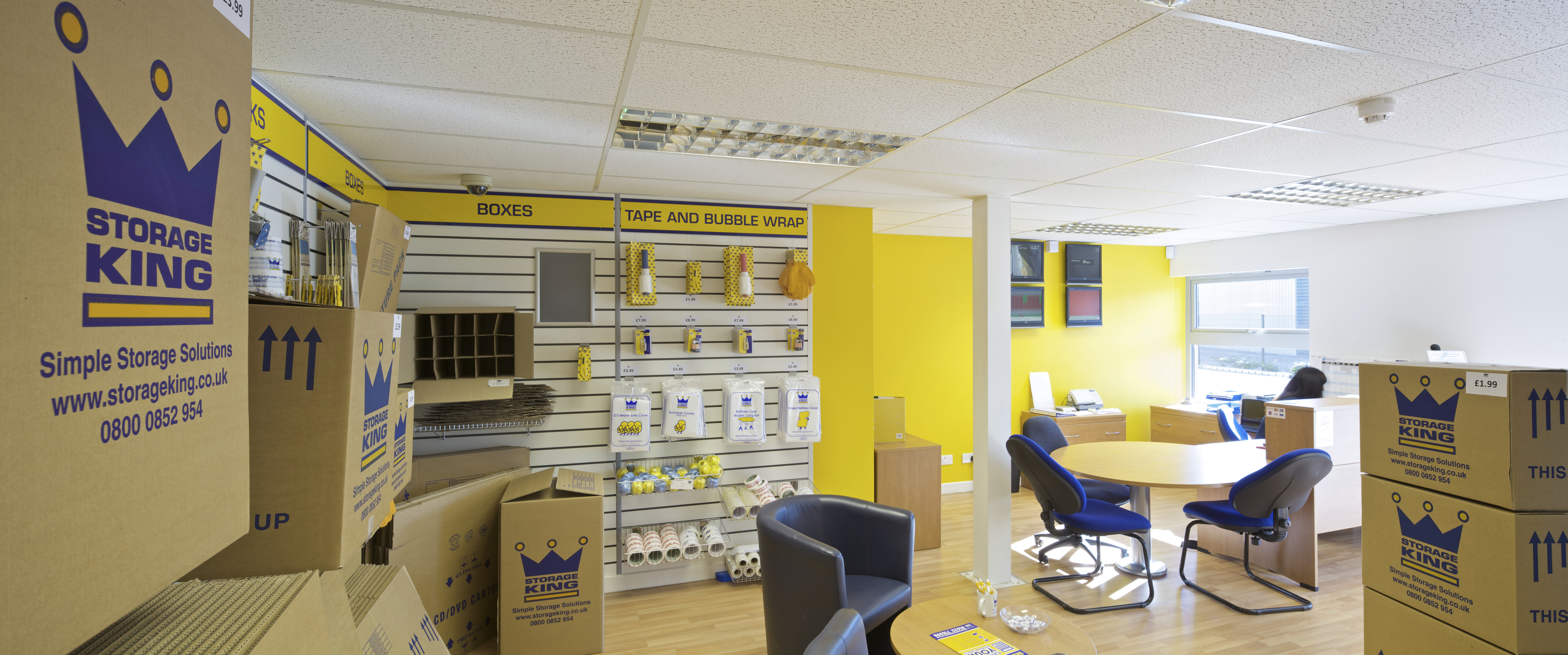 Self Storage Units Worcester - Get A Quote! | Storage King