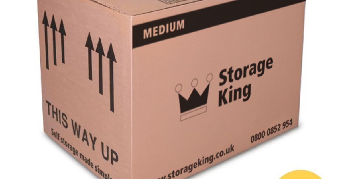 5 Medium storage boxes | Storage King